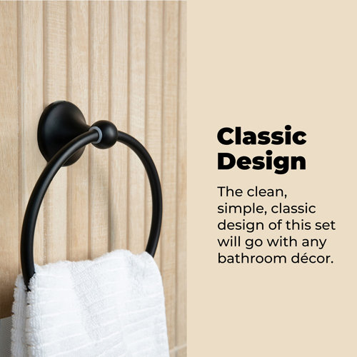 Aviano Hardware 5 - Piece Bathroom Hardware Set & Reviews | Wayfair