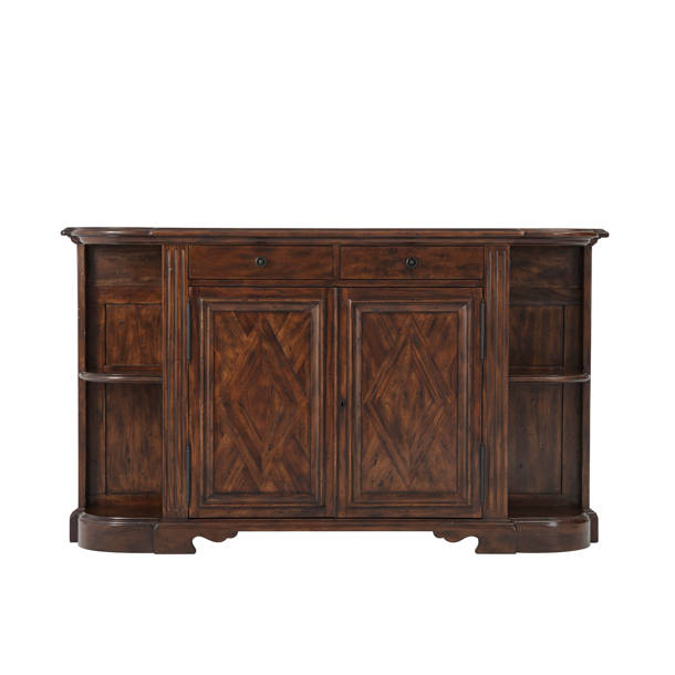 Theodore Alexander Castle Bromwich 44'' Solid Wood Console Table | Wayfair