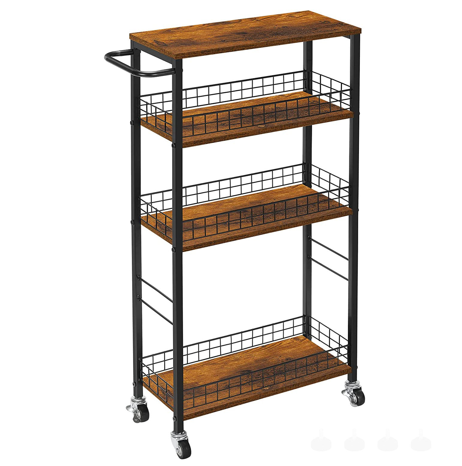 CELLPAK Kitchen Mobile Narrow Utility Cart | Wayfair