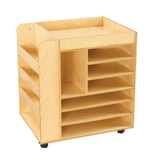 Childcraft 8 Compartment Teaching Cart | Wayfair