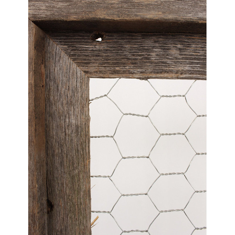 Gracie Oaks Chicken Wire Wall Mounted Bulletin Board & Reviews | Wayfair