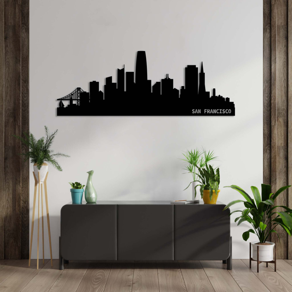 Hokku Designs San Francisco Skyline Wall Décor | Wayfair