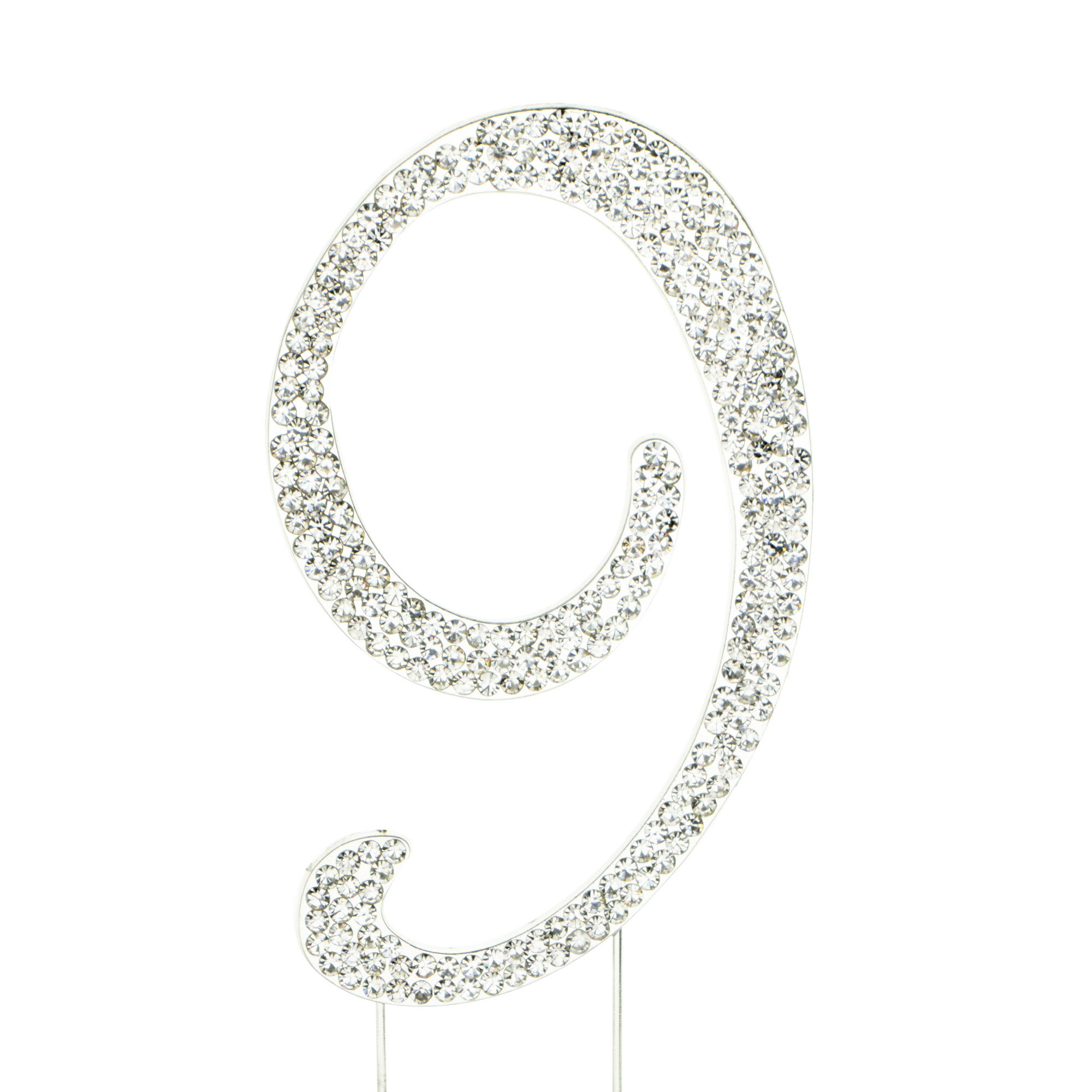 Bala "9" Rhinestone Cake Topper | Wayfair