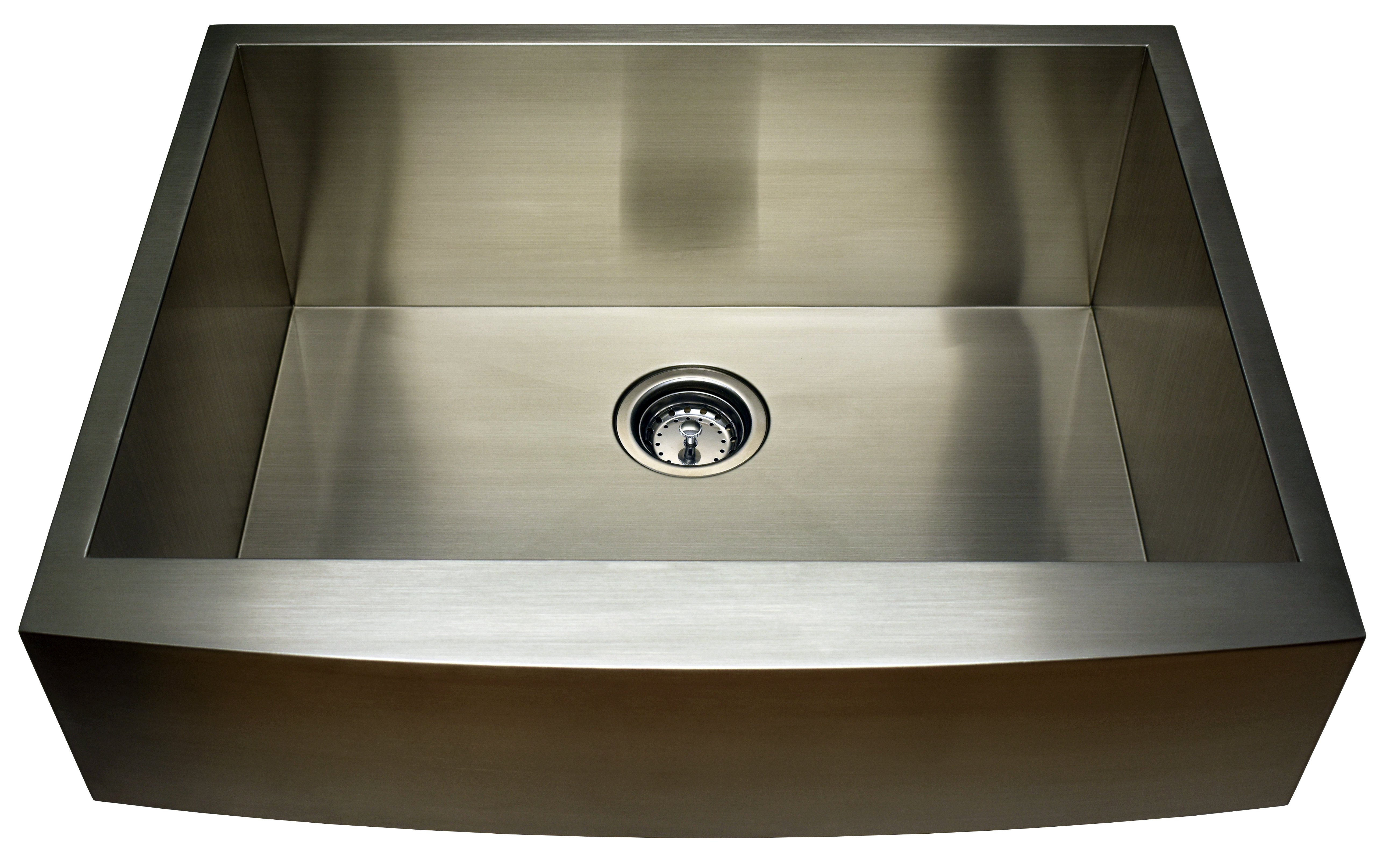 Alpha International 21.5'' W Single Bowl Stainless Steel Farmhouse ...