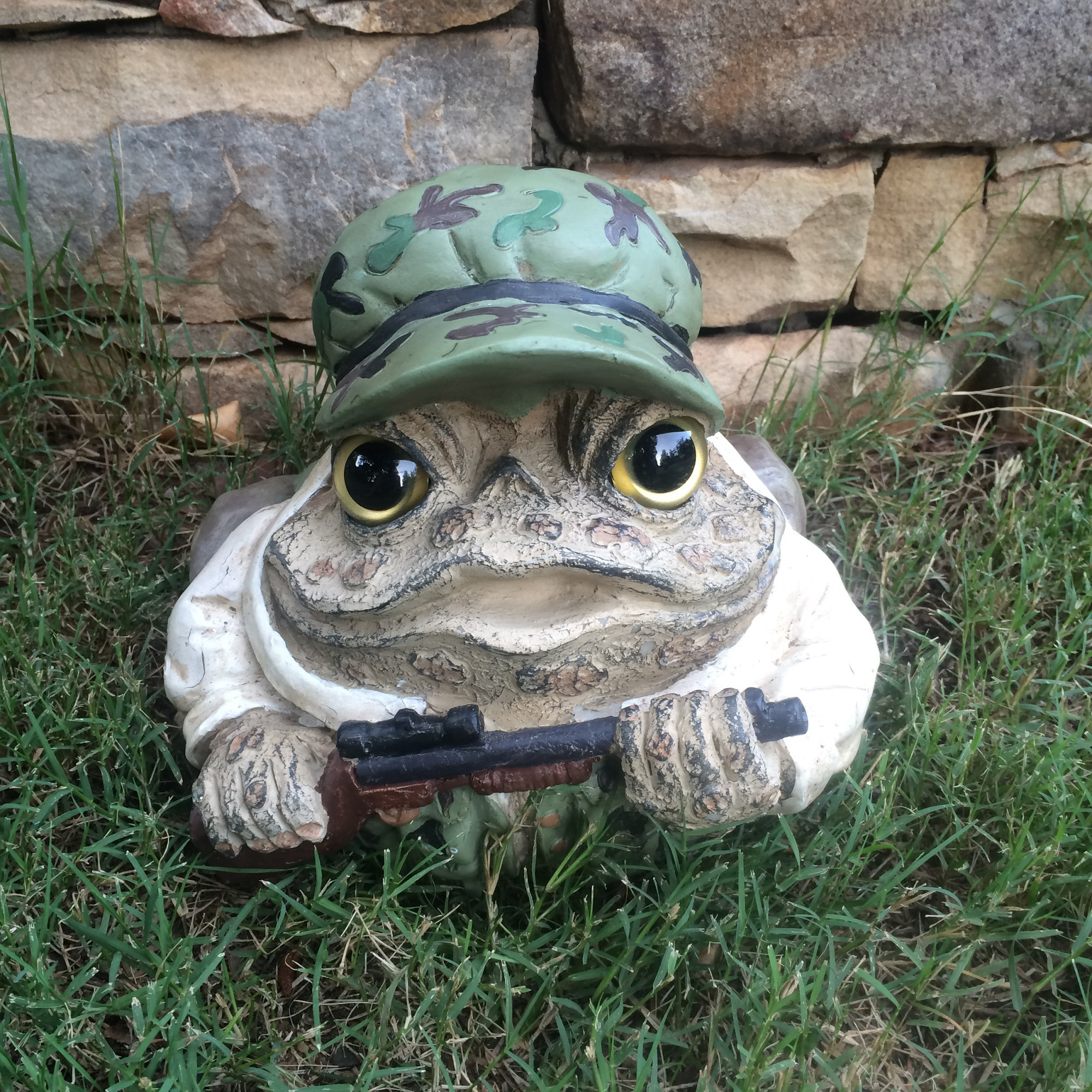 HomeStyles Hunter Character Toad Garden Statue | Wayfair
