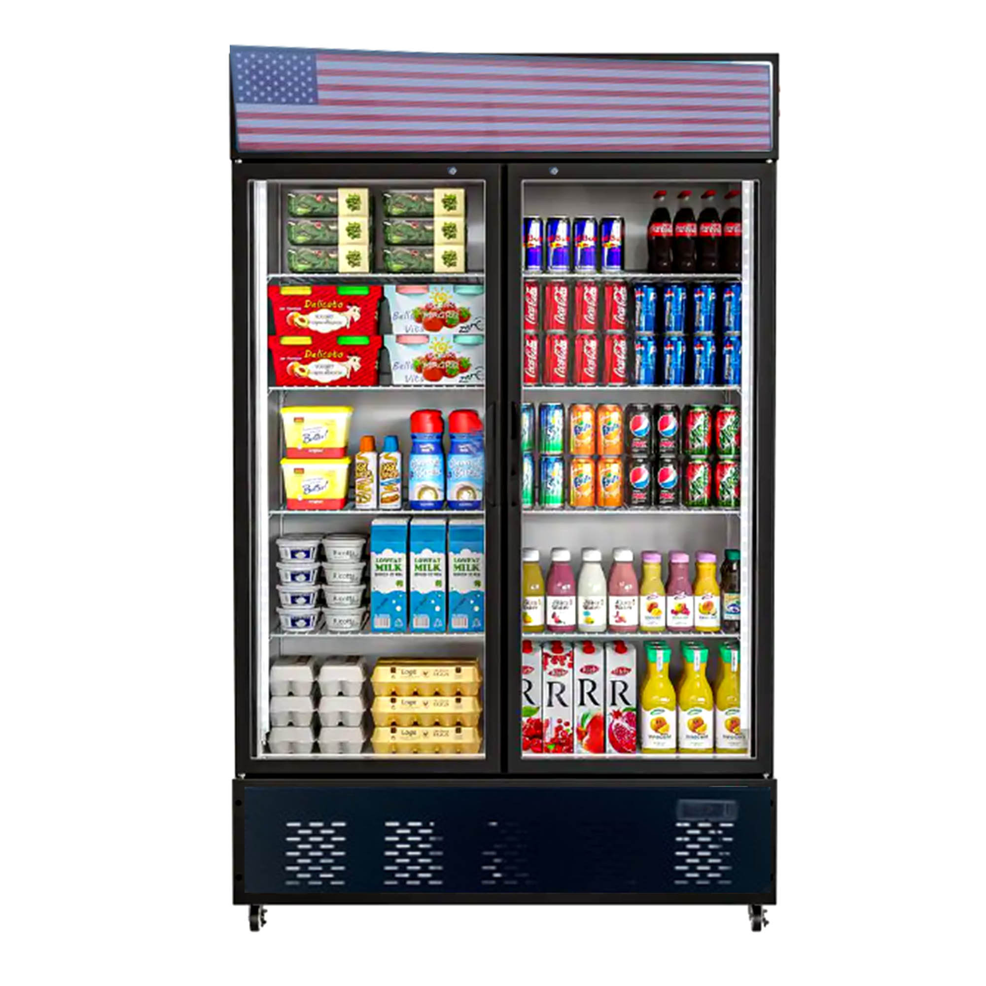 Cooler Depot 36 cu.ft. Merchandising Refrigerator | Wayfair