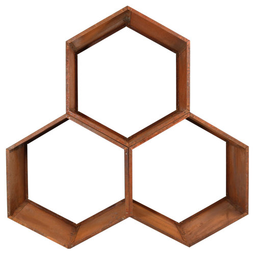 Corrigan Studio® Ancha Heavy-Duty Hexagon Log Rack - Wayfair Canada