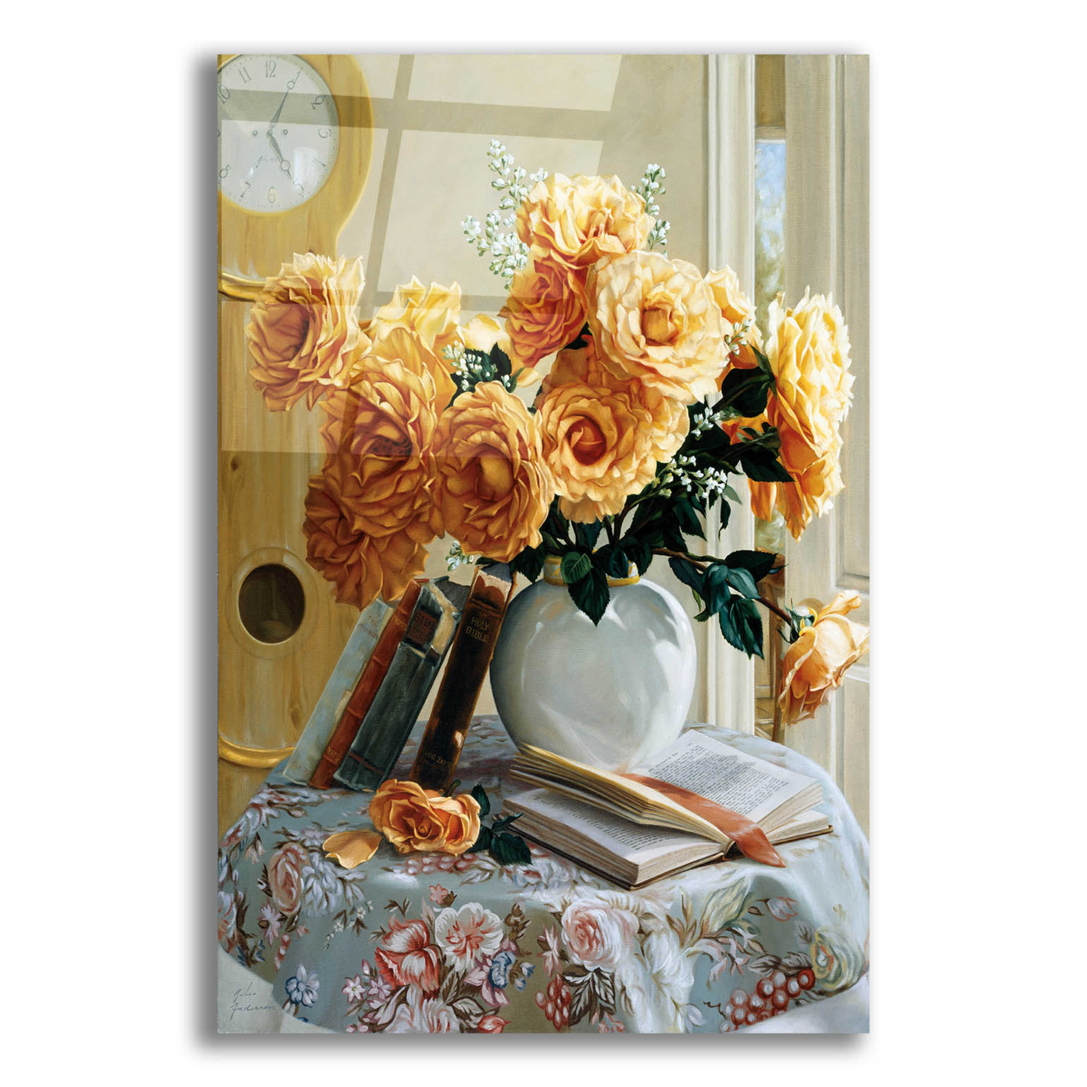 House of Hampton® Epic Art 'Five-O-Five' By Robin Anderson, Acrylic Five-O-Five by - Unframed ...