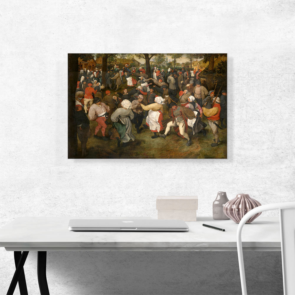 ARTCANVAS The Wedding Dance 1566 On Canvas by Pieter Bruegel The Elder ...