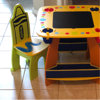 Grow 'n Up Crayola Kids Square Arts And Crafts Table and Chair Set ...