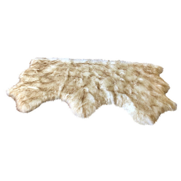 Union Rustic Wick St Lawrence Handmade Sheepskin Beige Rug | Wayfair