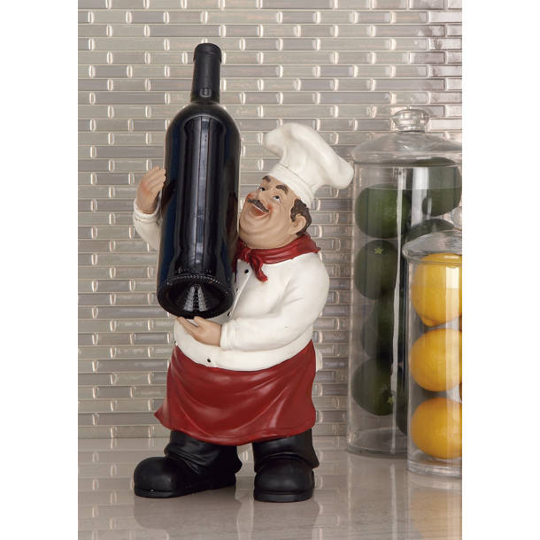 Wine Bodies Winking Fat Lady Italian Chef Figurine Corkscrew & Reviews ...