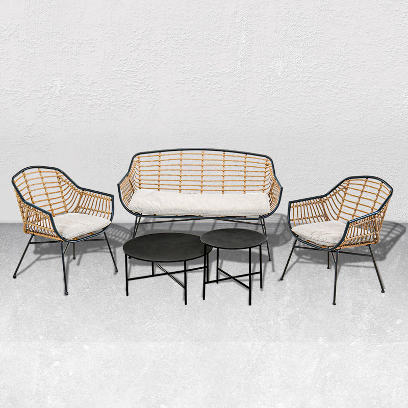 Bay Isle Home Bletsoe 5 - Piece Living Room Set | Wayfair