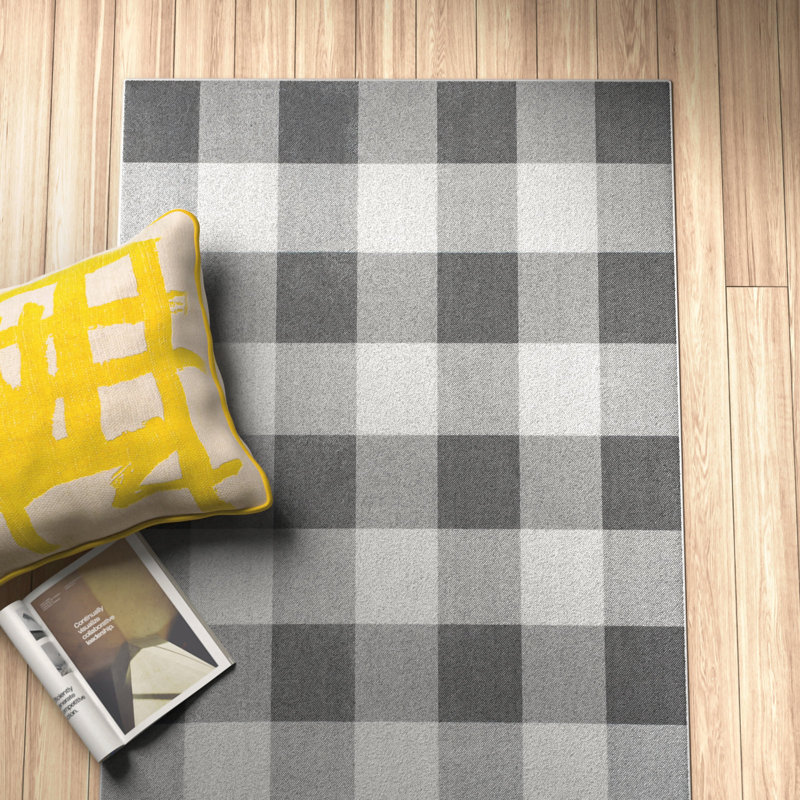 Laurel Foundry Modern Farmhouse Micheals Farmhouse Plaid Machine ...