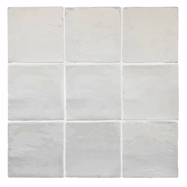 Tile Cart Harper 5" x 5" Beveled Ceramic Tile | Wayfair