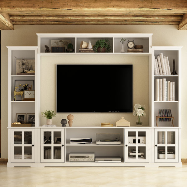 Vertical-entertainment-center | Wayfair