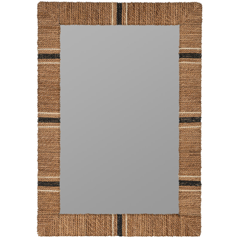 Joss & Main Genesis Rectangle Rope Wall Mirror & Reviews | Wayfair