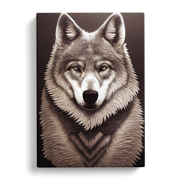 Alpen Home Amazing Wolf - Graphic Art | Wayfair.co.uk
