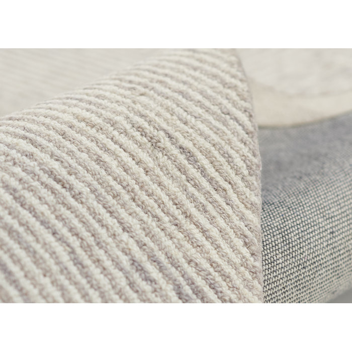 Birch Lane™ Wheaton Handmade Wool Taupe Rug & Reviews | Wayfair