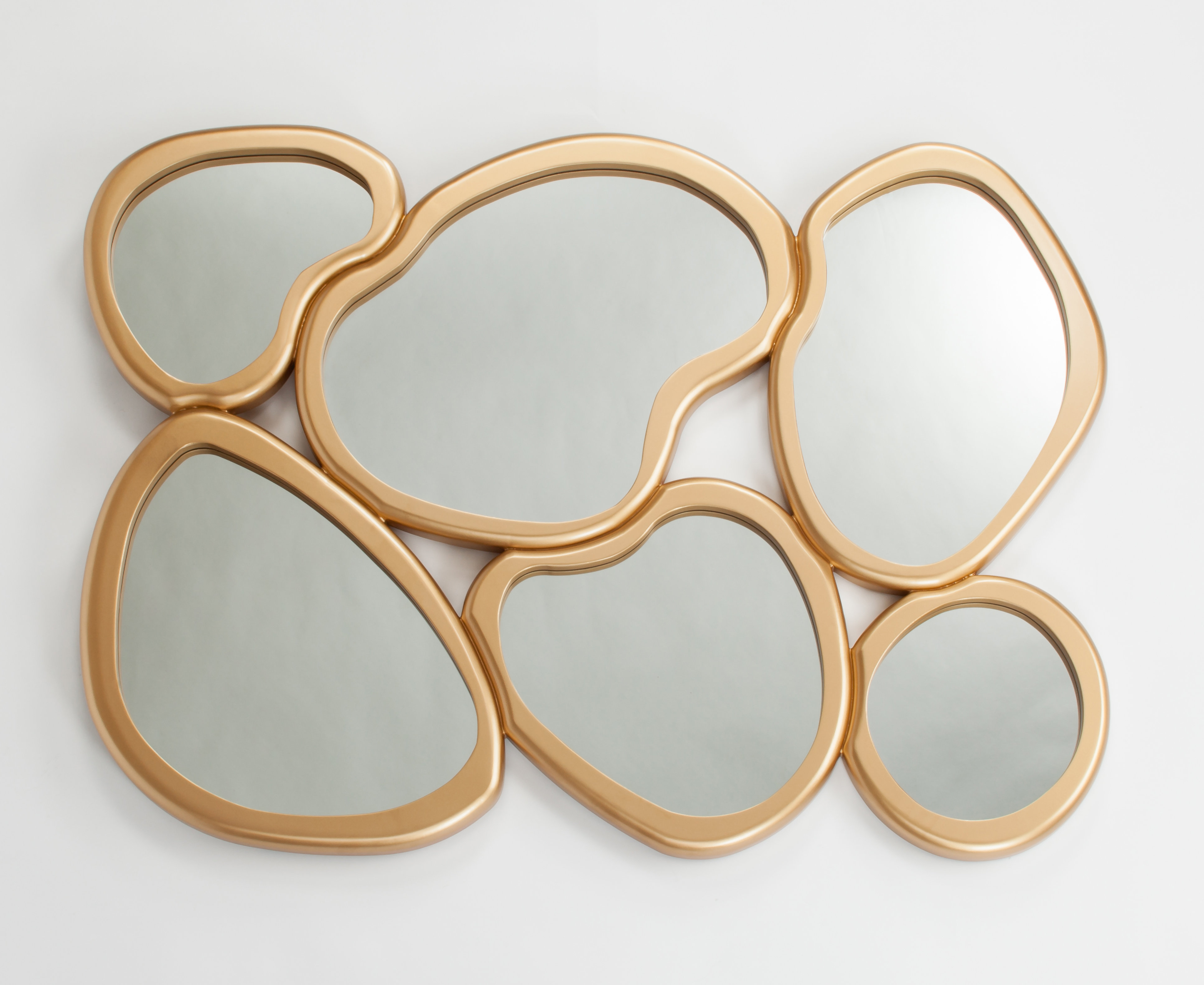 Artmax Irregular Wood Wall Mirror | Wayfair