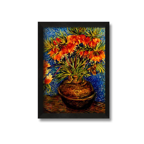 Ophelia & Co. Van Gogh Fritillaries - Picture Frame Painting on Canvas ...
