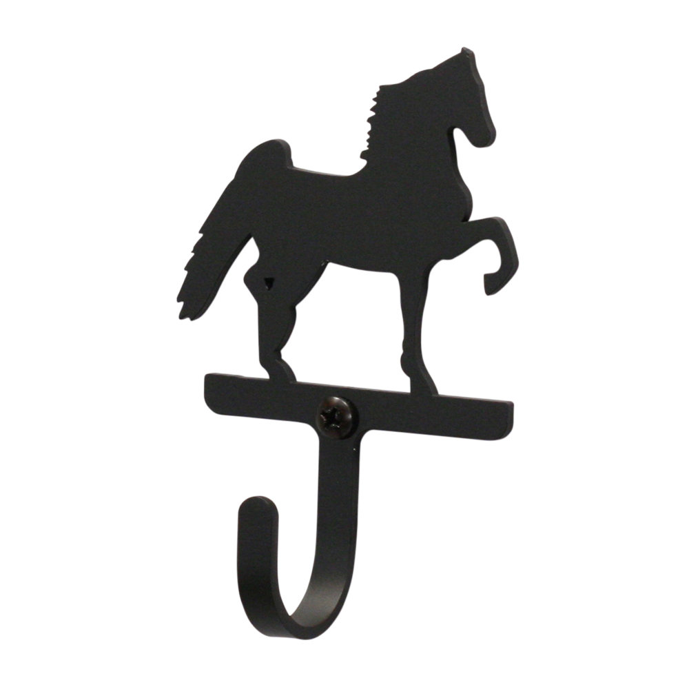 Rosalind Wheeler Gabriella 2.75'' Wide Wall Hook in Black | Wayfair