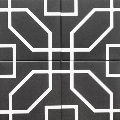 Long Island Mosaics & Tile Gatsby 6x6 Porcelain Patterned Wall and ...