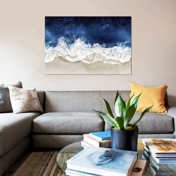 The Twillery Co.® Indigo Waves From Above II On Canvas by Maggie Olsen ...
