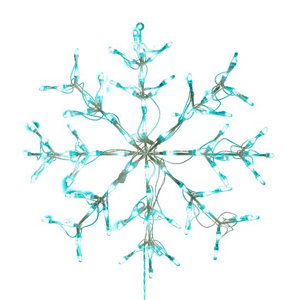 The Holiday Aisle® Snowflake Color Changing RGB Lighted Display | Wayfair