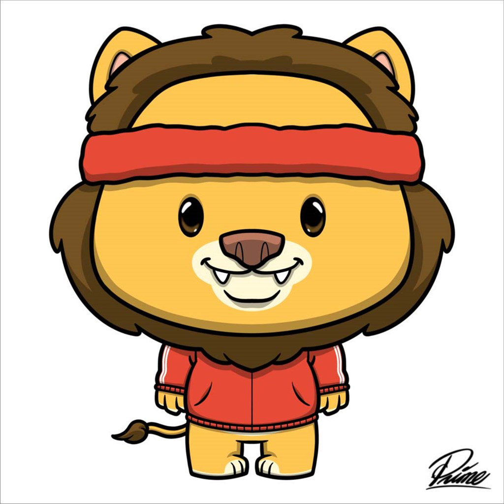 Zoomie Kids Lucas Lion On Canvas by Marcus Prime Painting | Wayfair