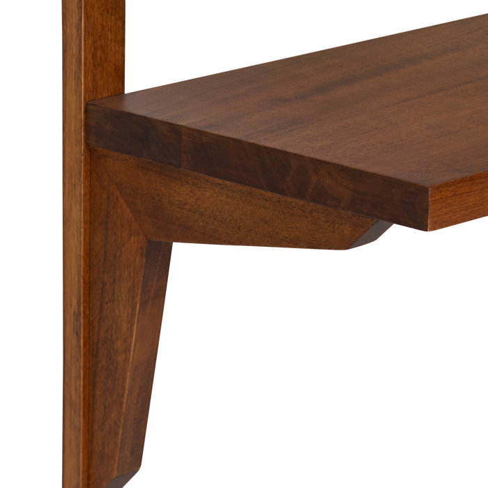 AllModern Baez Poplar Solid Wood Wall Shelf & Reviews | Wayfair