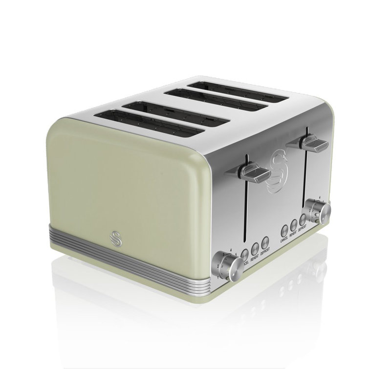 Swan Retro 4 Slice Toaster & Reviews | Wayfair.co.uk