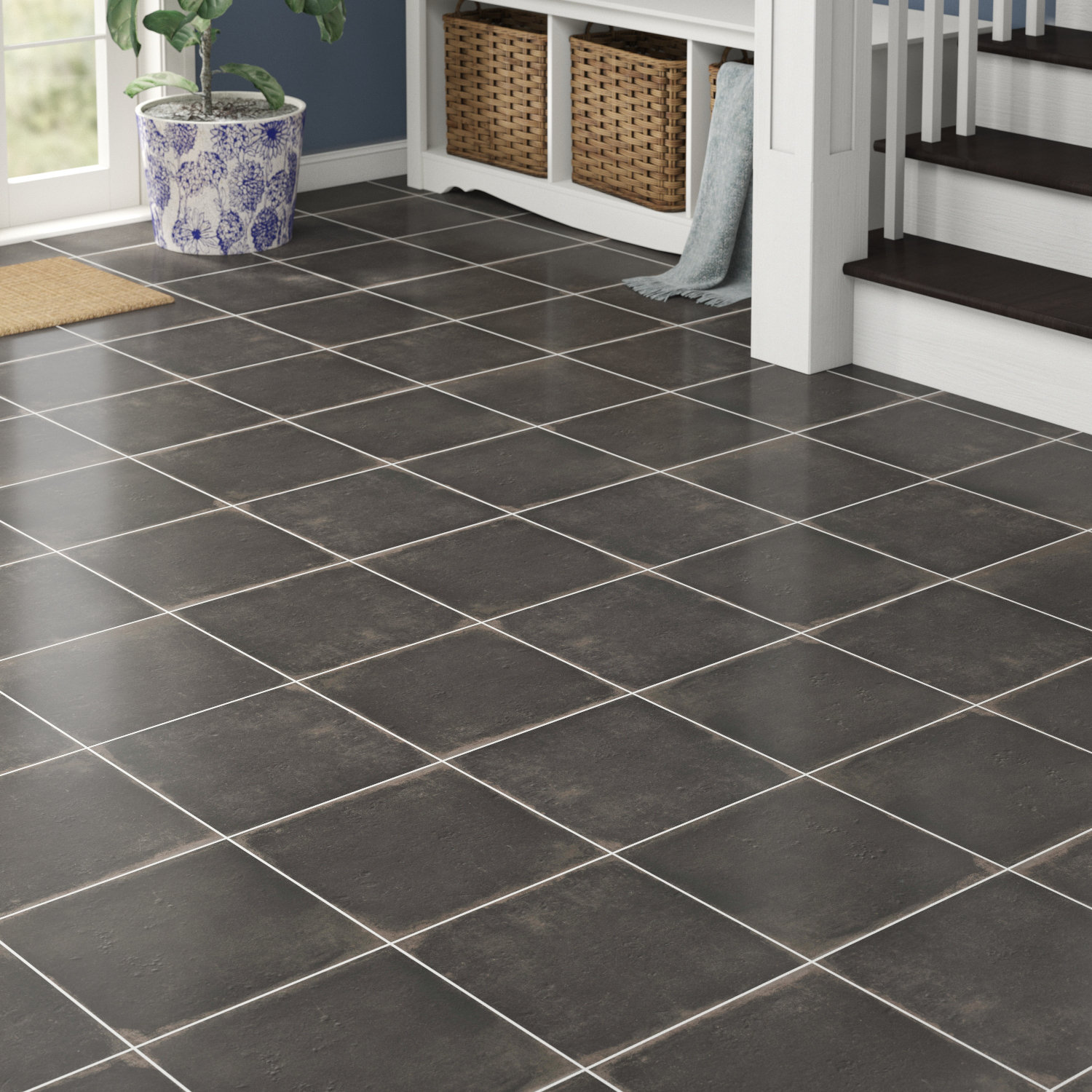 Bedrosians Palazzo 12" x 12" Porcelain Wall & Floor Tile & Reviews ...