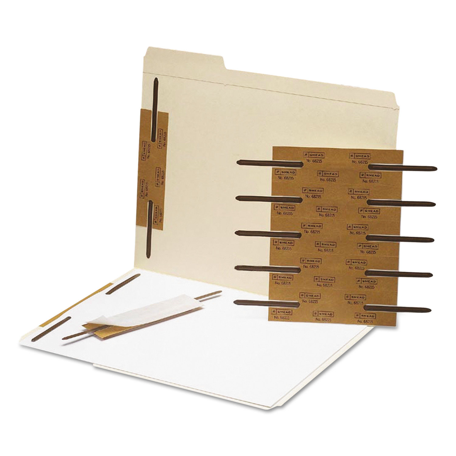 Smead Reinforced Adhesive Steel Paper Fasteners, 100/Box & Reviews ...