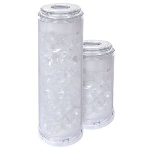 Symple Stuff 5" Reusable Empty Clear Cartridge Water Filter Housing ...