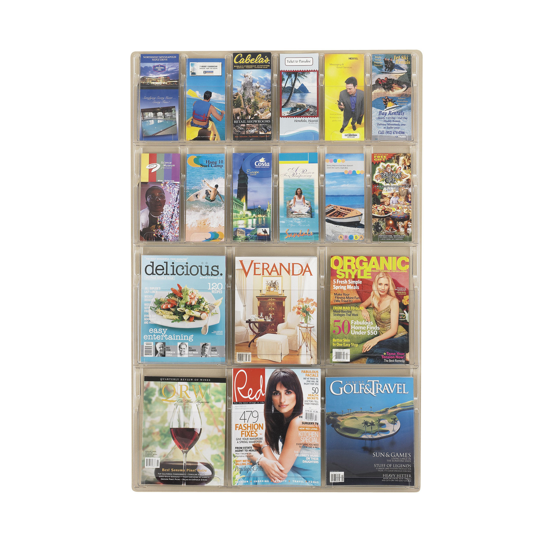 Safco Products Reveal™ Magazine Rack & Reviews | Wayfair