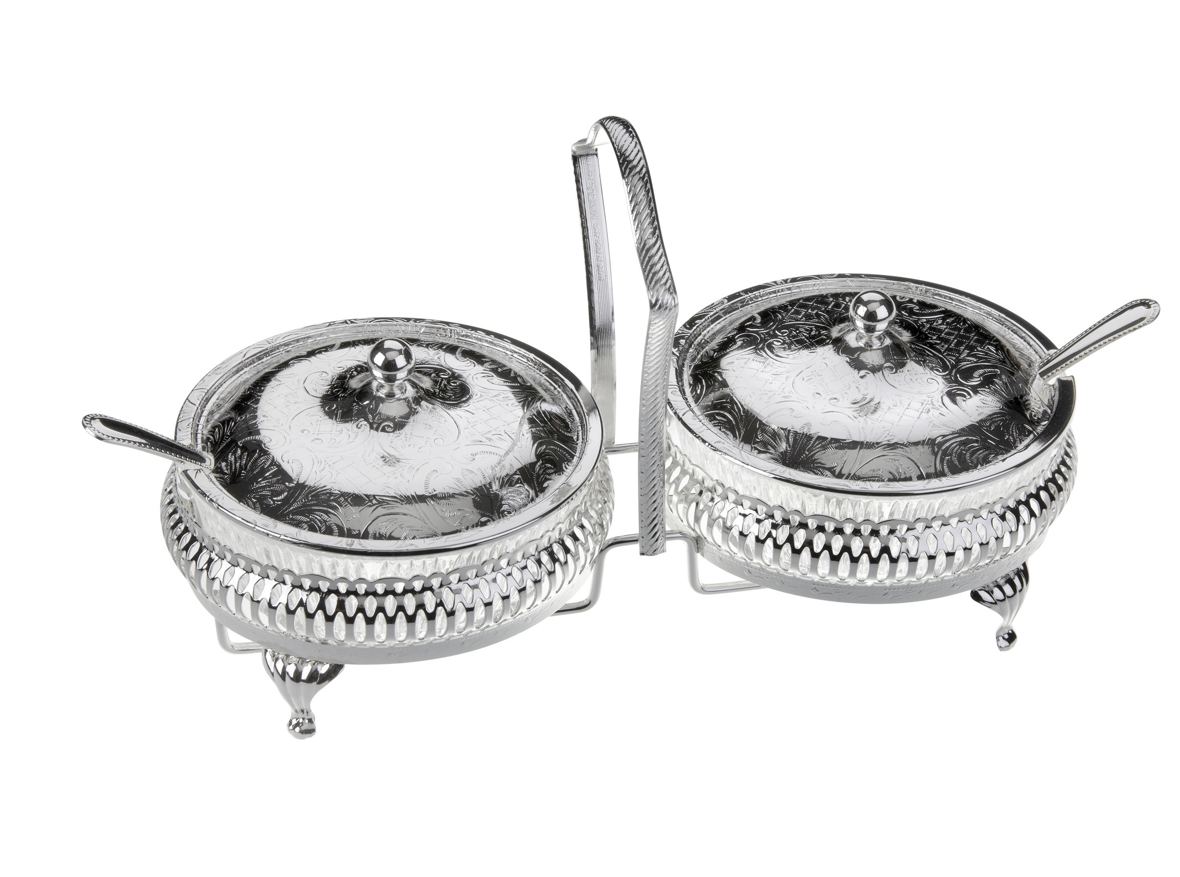 Corbell Silver Company Queen Anne Jam Set - Set of 1 Silver-Plated ...