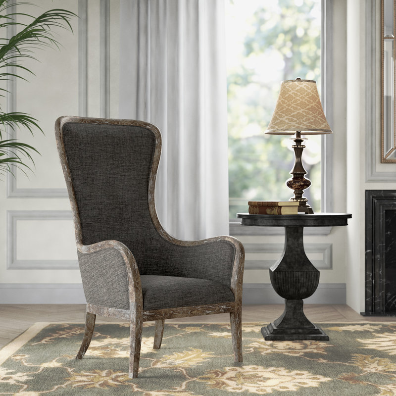 Laurel Foundry Modern Farmhouse Hewson Upholstered Wingback Chair ...