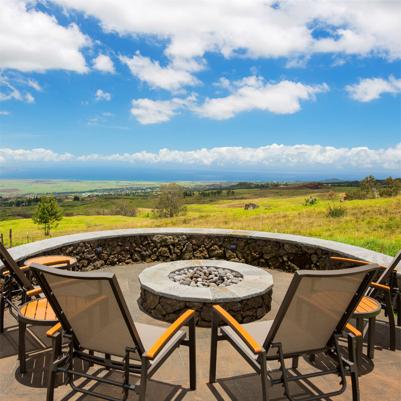 Fire Pit Essentials Hand-Picked Round Pebbles Fire Pit Lava Rocks ...