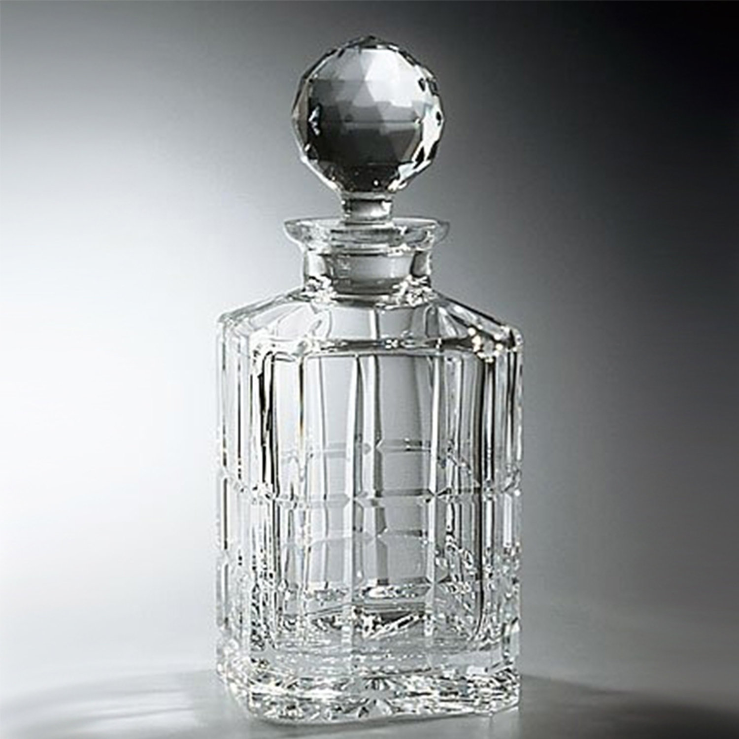 Rosdorf Park 1 Piece Highland Clear 11.8 in. Crystal Whiskey Decanter ...