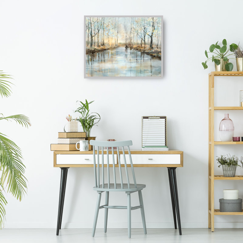 Red Barrel Studio® Calm Reflections II by Studio Arts Canvas Art Print ...