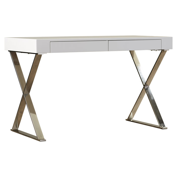 Pangea Home Mason Writing Desk & Reviews | Wayfair