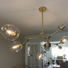 George Oliver Eilers 8 - Light Dimmable Sputnik Modern Linear ...
