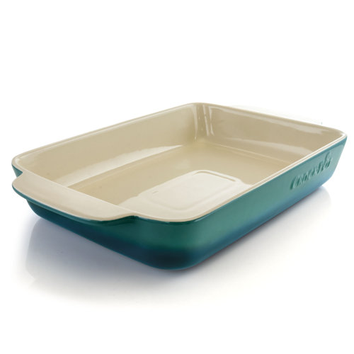 Crock Pot Artisan 4 Quart Rectangular Stoneware Bake Pan In Gradient ...
