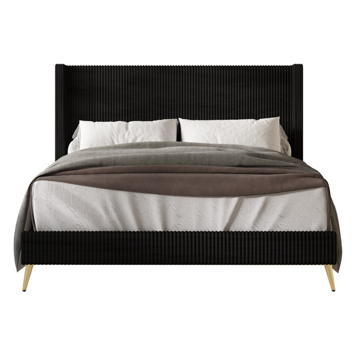 Etta Avenue™ Andretta Upholstered Bed & Reviews | Wayfair