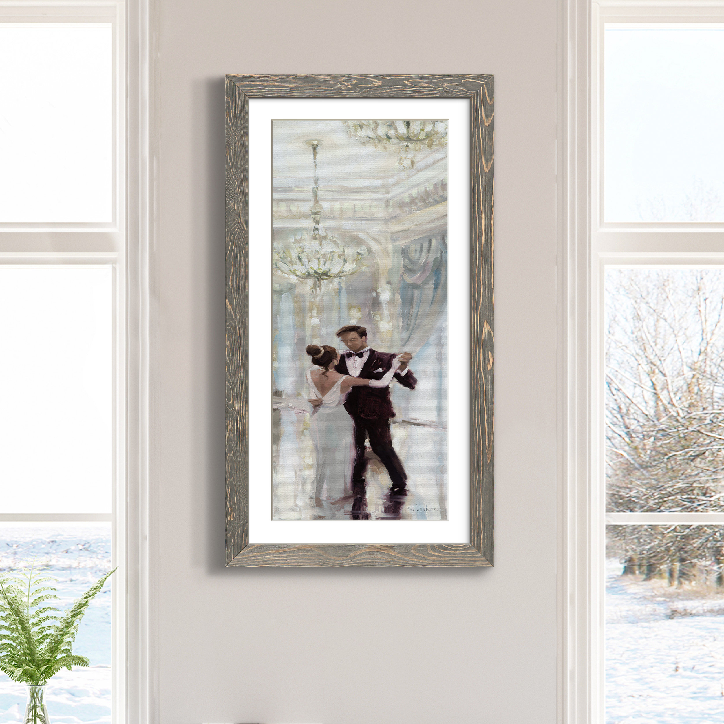 Rosdorf Park Ballroom Dancing - Picture Frame Painting on Canvas | Wayfair