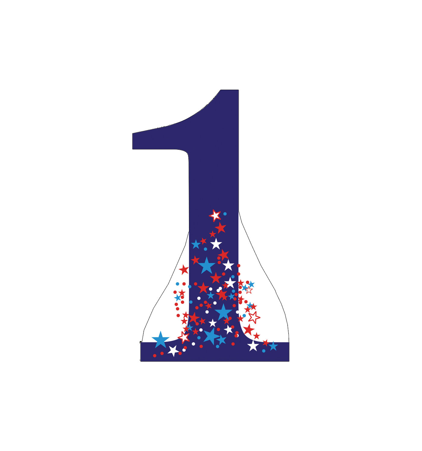 Advanced Graphics Number 1 Cardboard Stand-Up | Wayfair