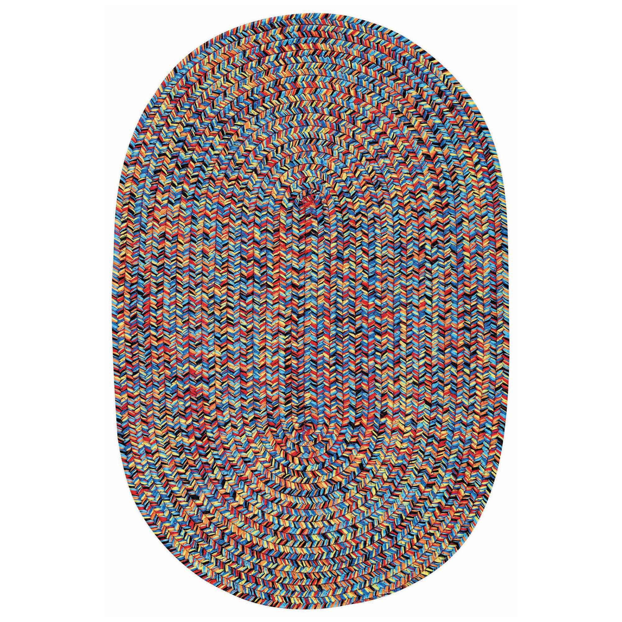 Highland Dunes Cornell Hand-Braided Bright Area Rug & Reviews | Wayfair