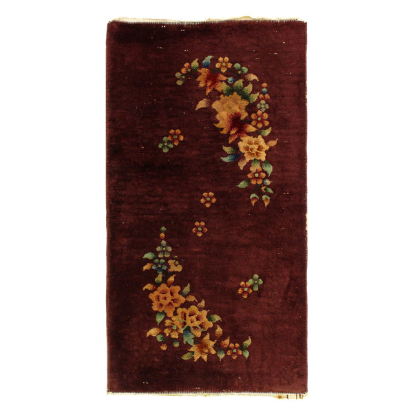 Isabelline Angelica One-of-a-Kind 3'11'' X 2'1'' 2000s Wool Area Rug in ...