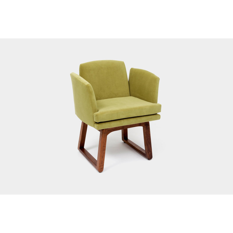 ARTLESS Allison Velvet Arm Chair | Wayfair